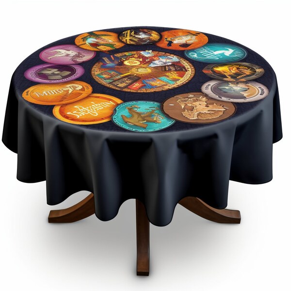 Round Table Cloth - Etsy