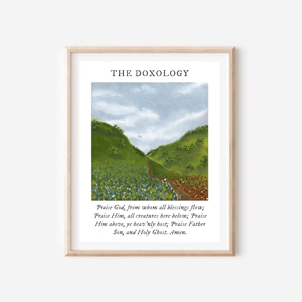 Doxology Print - Etsy