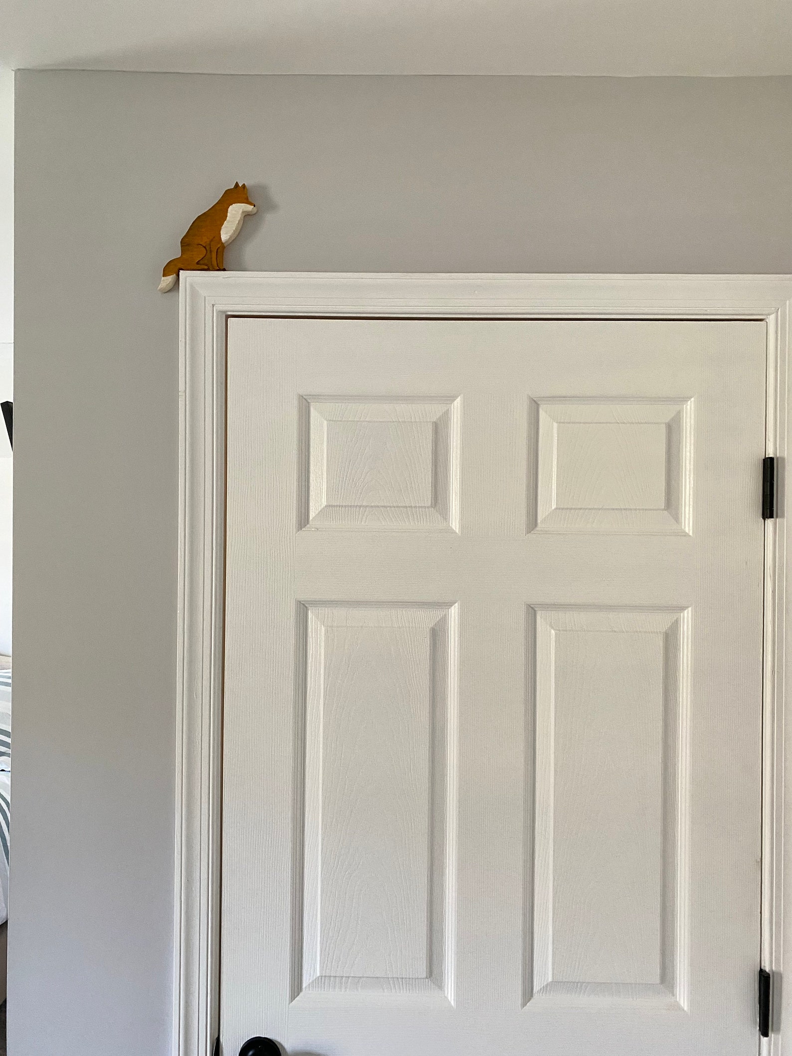 Wooden Fox Door Topper - Etsy