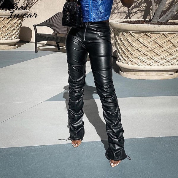 Stacked Pants Men - Etsy