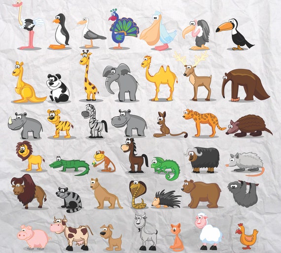 Land Animals Clip Art