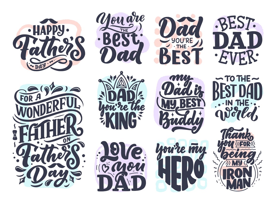 Premium Bearded Daddy SVG Bundle Perfect for Father's Day Instant ...