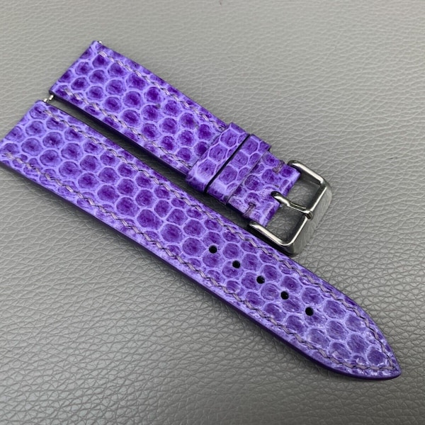 Purple Snake Watch Strap - Etsy