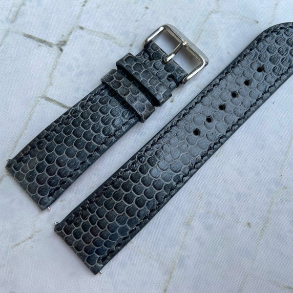 18mm Snake Skin Watch Band - Etsy