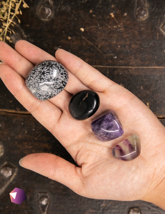 Overcome Trauma & Anxiety Stone Crystal Set Calming Stones | Etsy