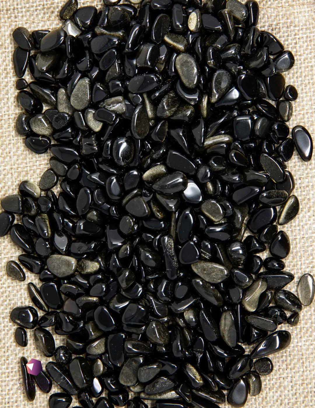 100g Golden Obsidian Crystal Gravel for Terrarium - Wholesale Pebble ...