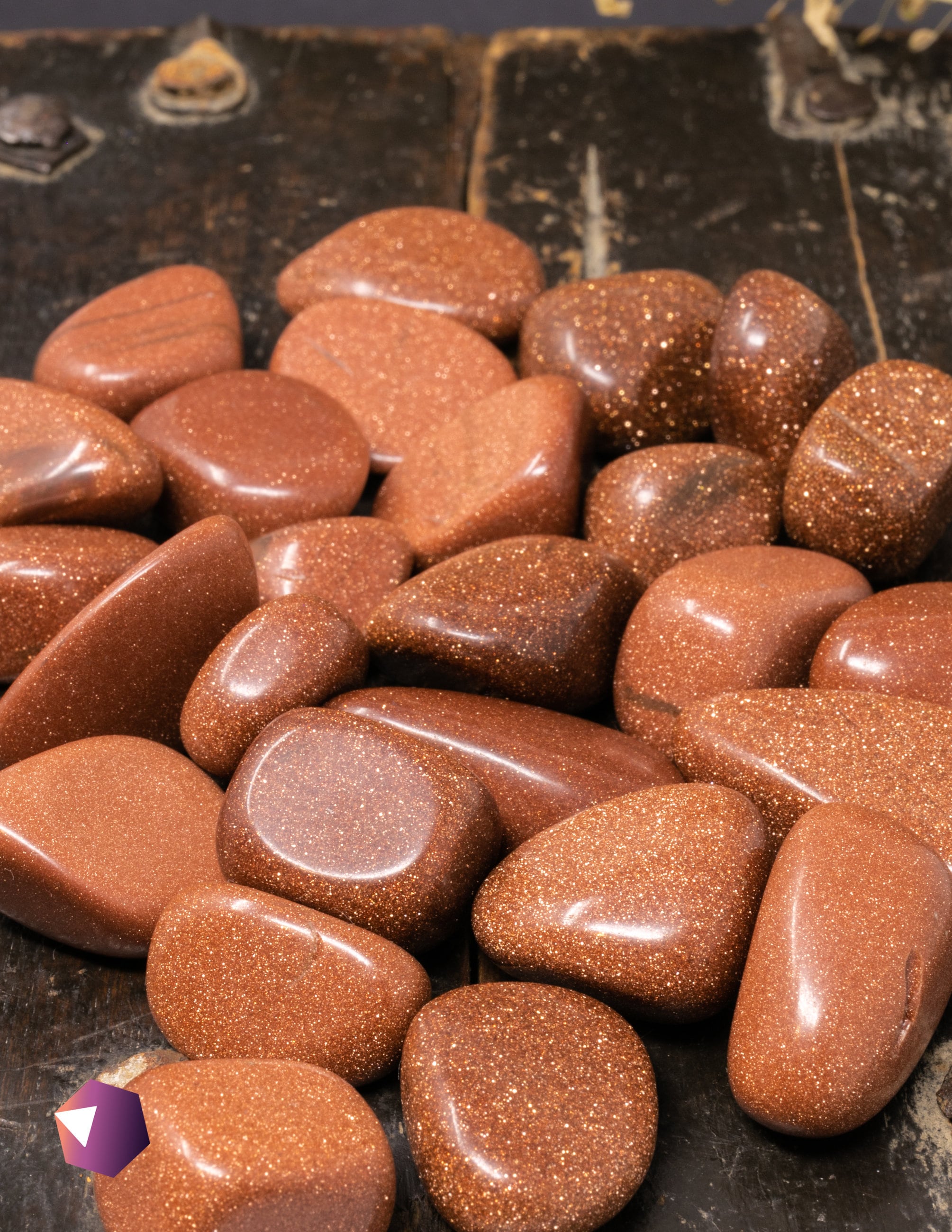 Natural Goldstone Pocket Stones Tumbled Goldstone Polished - Etsy UK