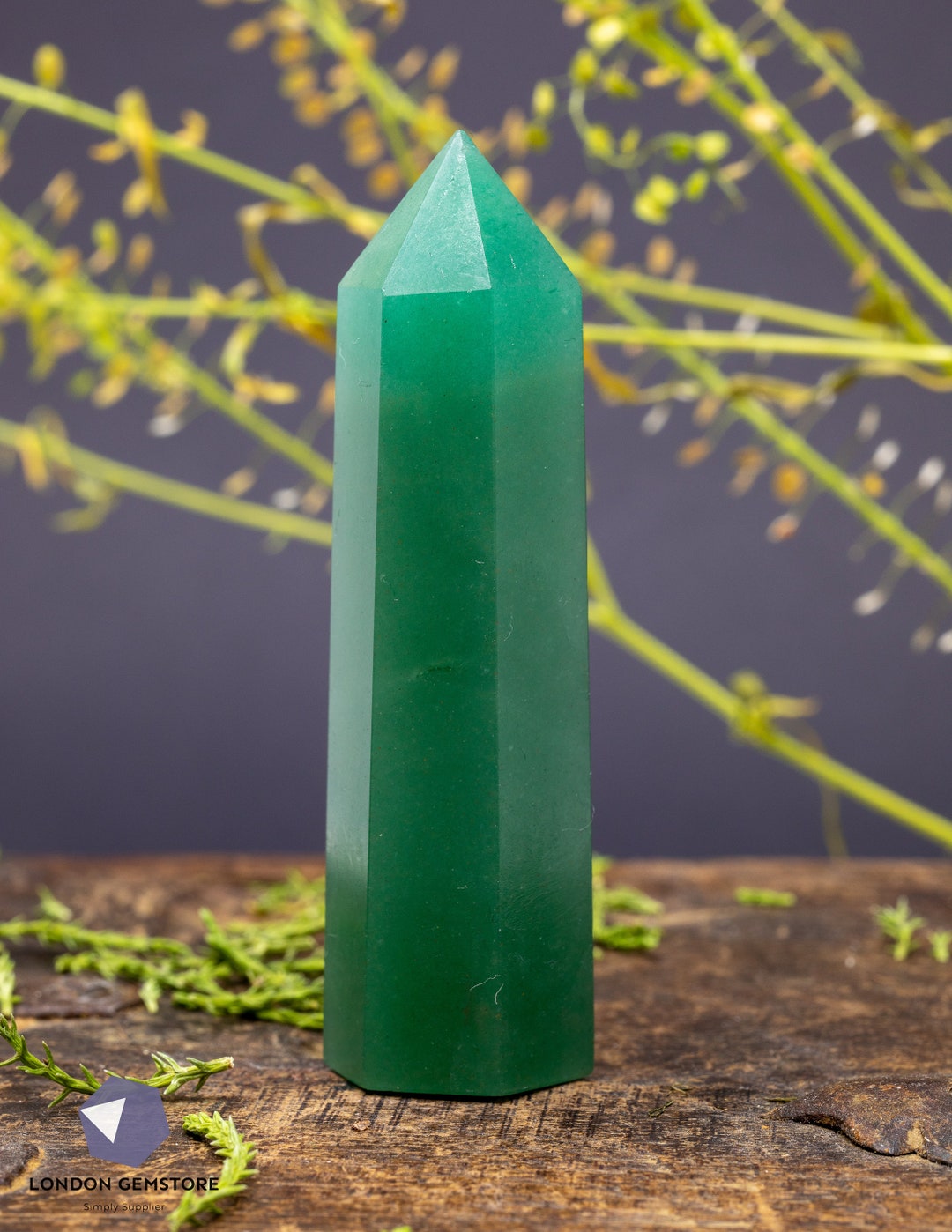 Green Aventurine Crystal Tower Green Aventurine Crystal Gifts Healing ...
