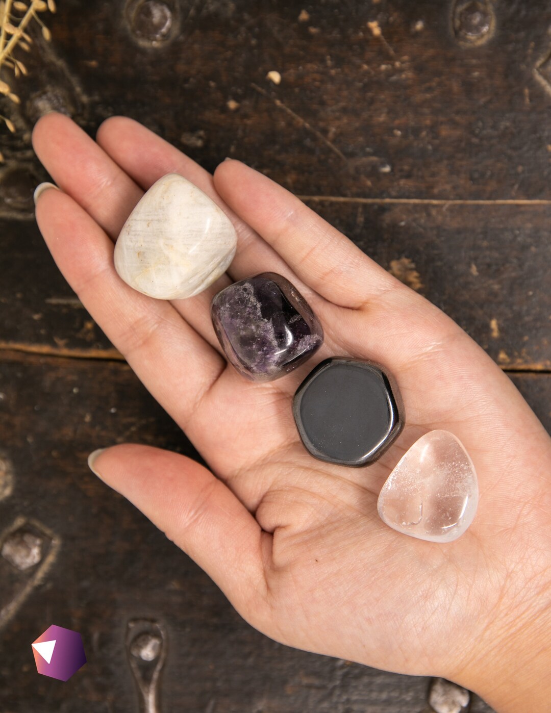 Sleep Crystal Kit for Stress Relief - Insomnia Crystal Gift Set ...