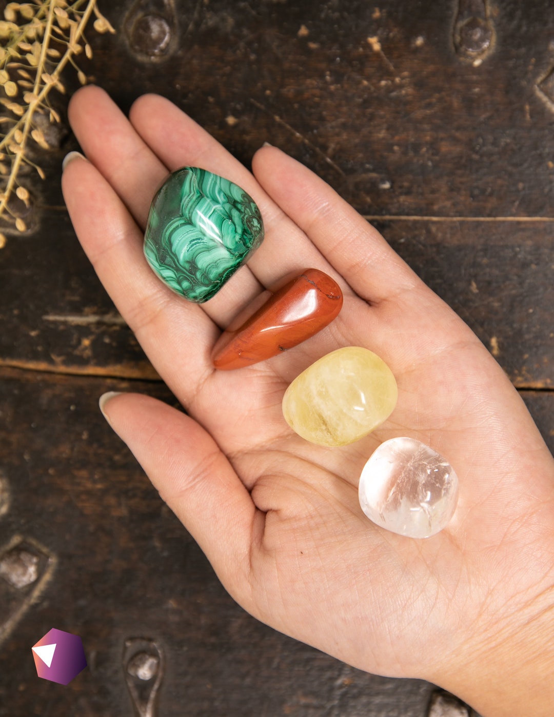 Good Luck Crystals Set - Good Luck Gemstones Crystal Gift Set ...