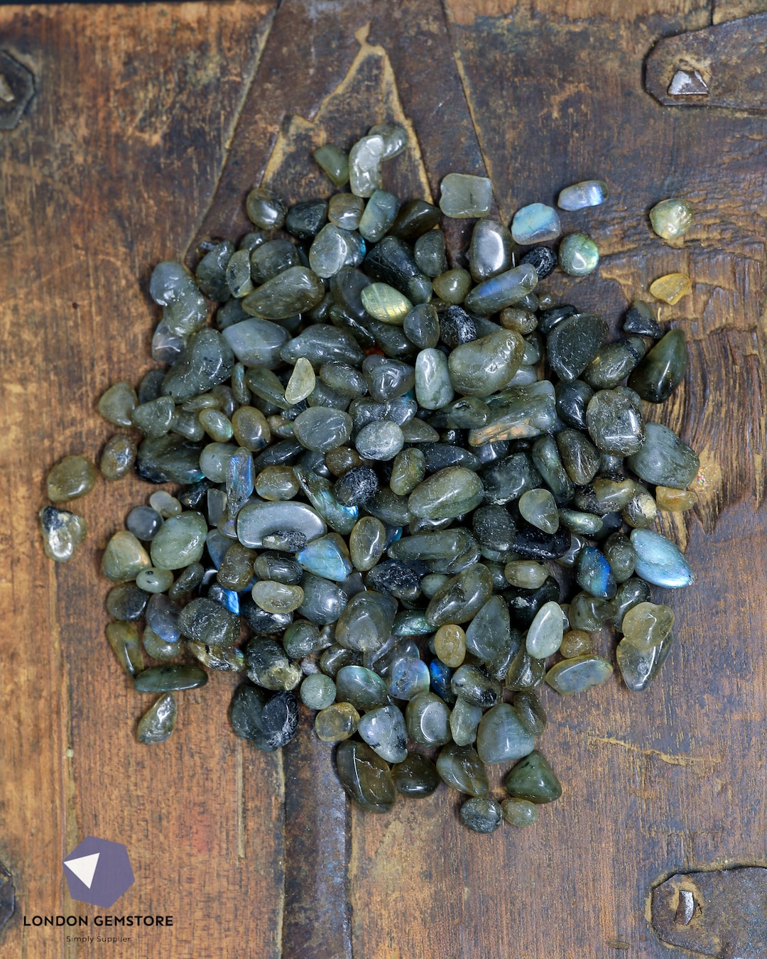 100g Labradorite Crystal Gravel for Terrarium - Wholesale Pebble ...