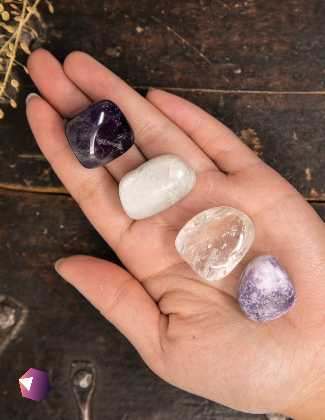 Crown Chakra Crystal Set for Awareness & Enlightenment Crown - Etsy Israel