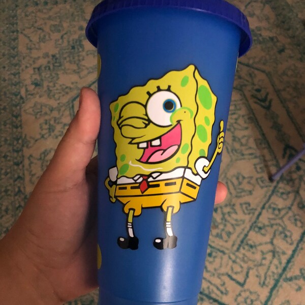 Spongebob Cup - Etsy