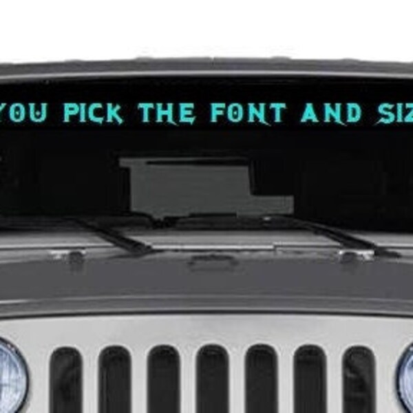 Windshield Banners - Etsy