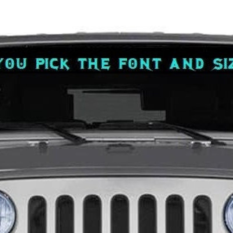 Windshield Banners - Etsy