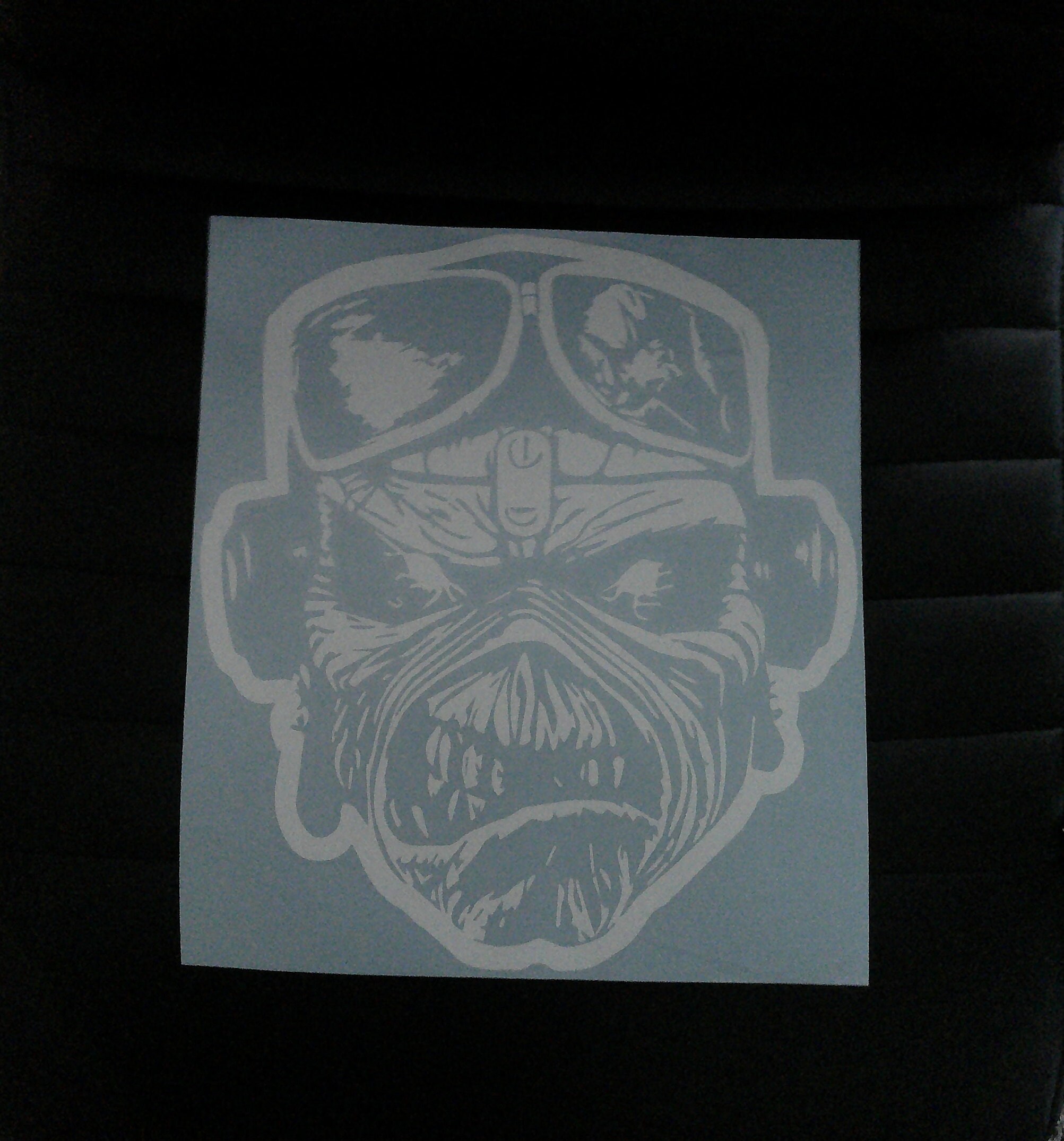 Iron Maiden eddie Car or Truck Rear Window Decals - Etsy