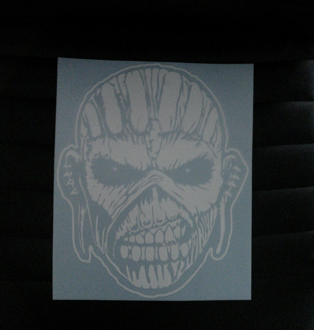 Iron Maiden eddie Car or Truck Rear Window Decals - Etsy