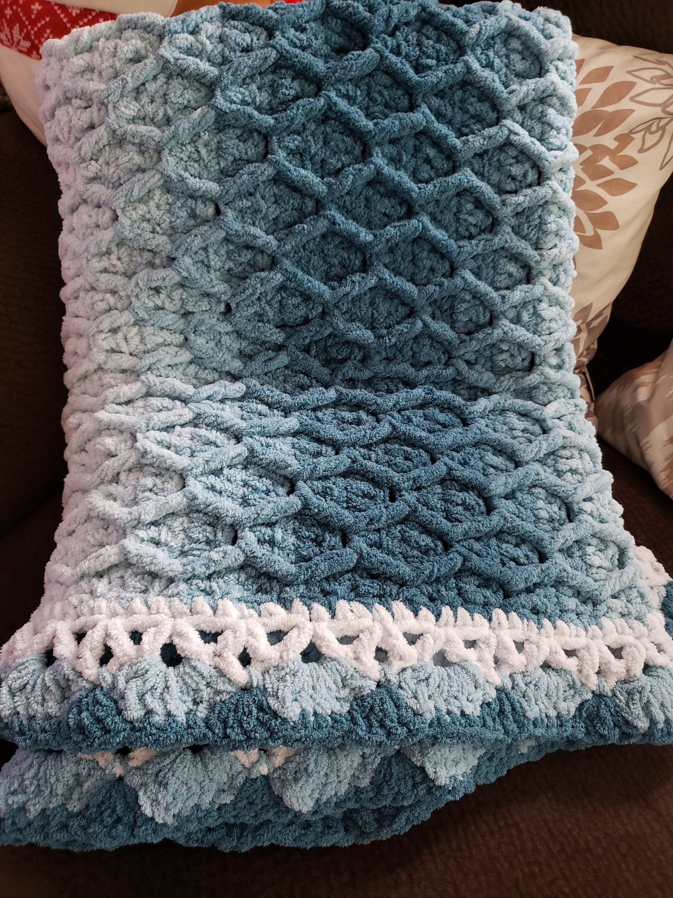 Bernat Perfect Phasing Blanket - Etsy