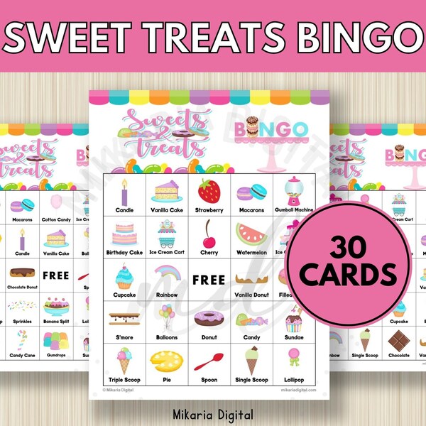 Bingo Cards - Etsy