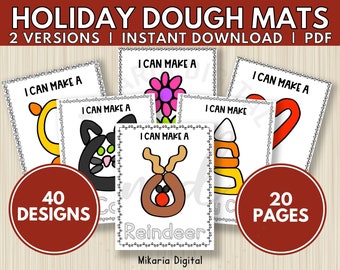 Halloween Playdough Card - Etsy