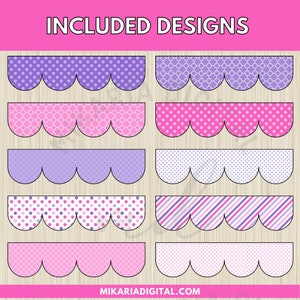 Pink Bulletin Board Borders Classroom Decor Printable, Princess ...