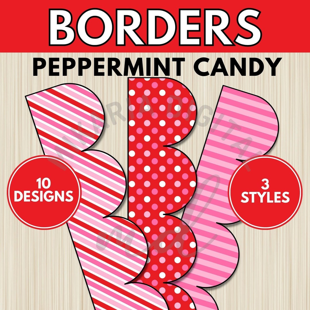 Pink Bulletin Board Borders Classroom Decor Printable Pink - Etsy