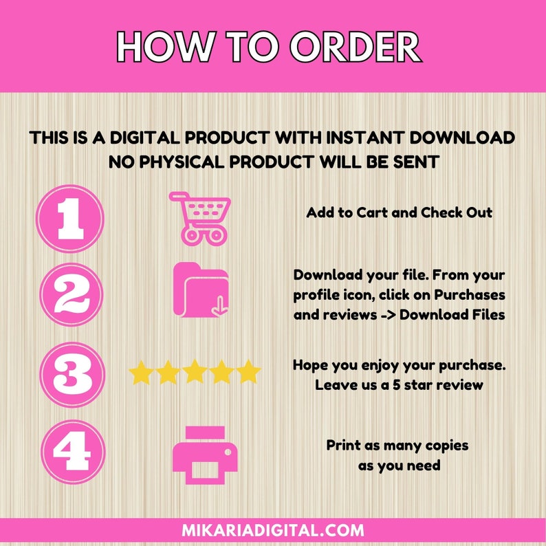 Pink Bulletin Board Borders Classroom Decor Printable - Etsy