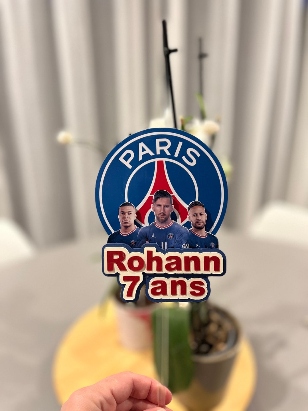 PSG Cake Topper - Etsy