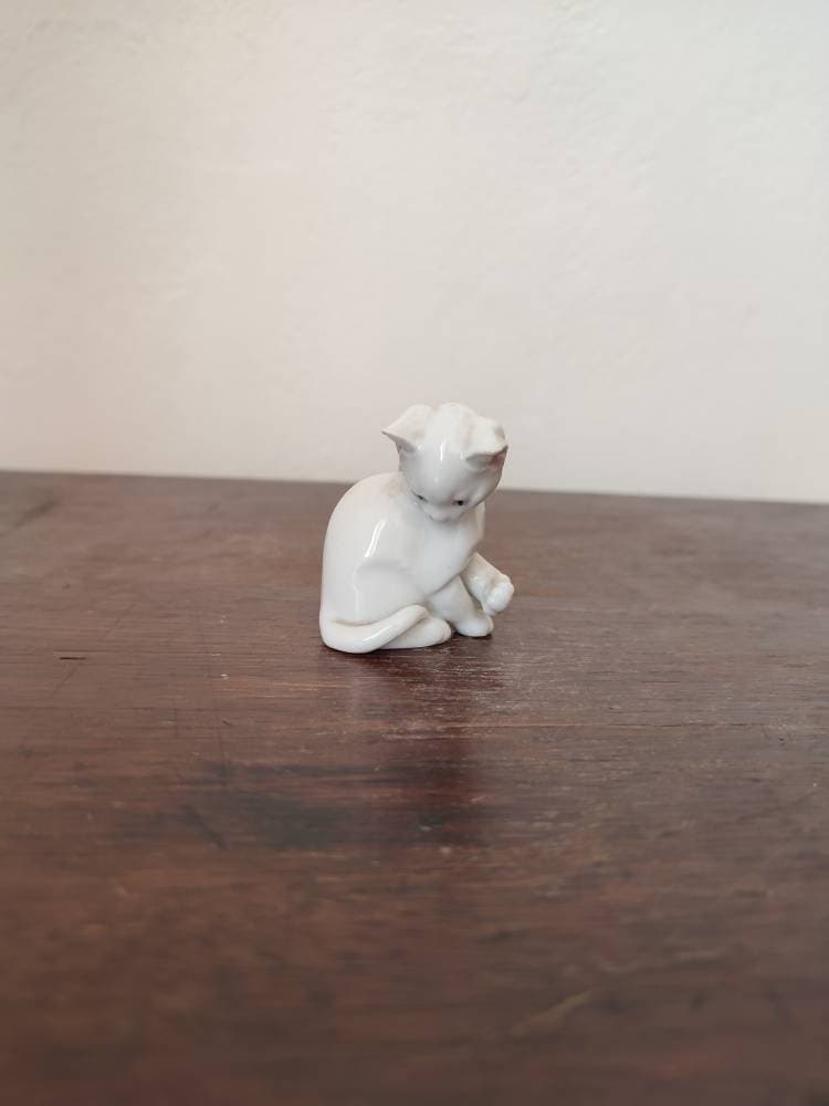 Rosenthal Tiny Kitty Cat Porcelain Figurine - Etsy