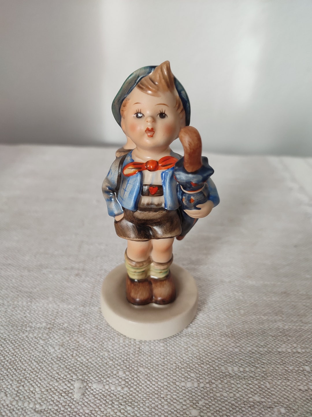 Goebel Hummel Boy With a Pig Porcelain Figurine - Etsy