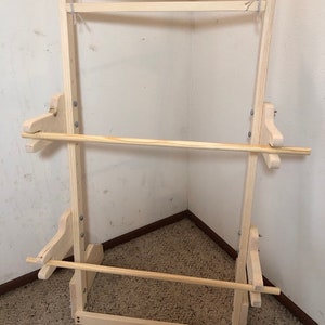 Warp Weighted Loom With 2 Sets of Heddles, Wooden Frame Loom, WWL - Etsy