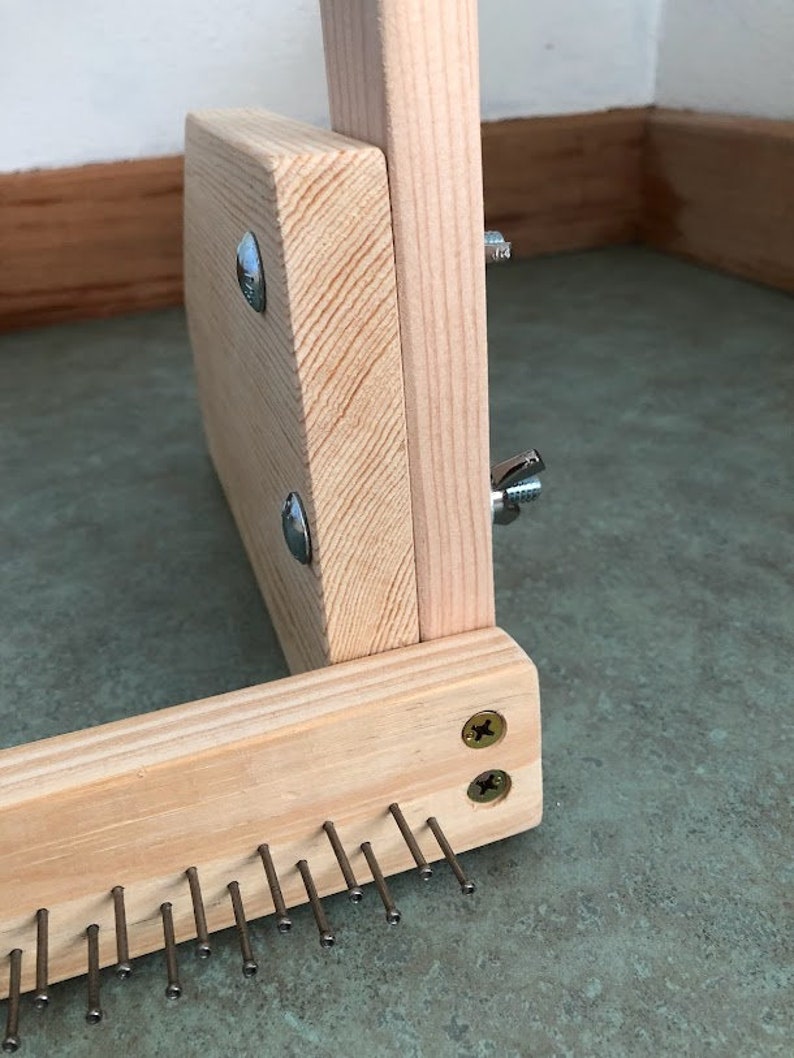 Tall Frame Loom Table or Floor Wooden Loom Tapestry - Etsy