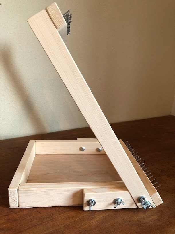 Frame Loom, Lap Loom, Table Top Loom, Wood Loom, Weaving, Do-it ...