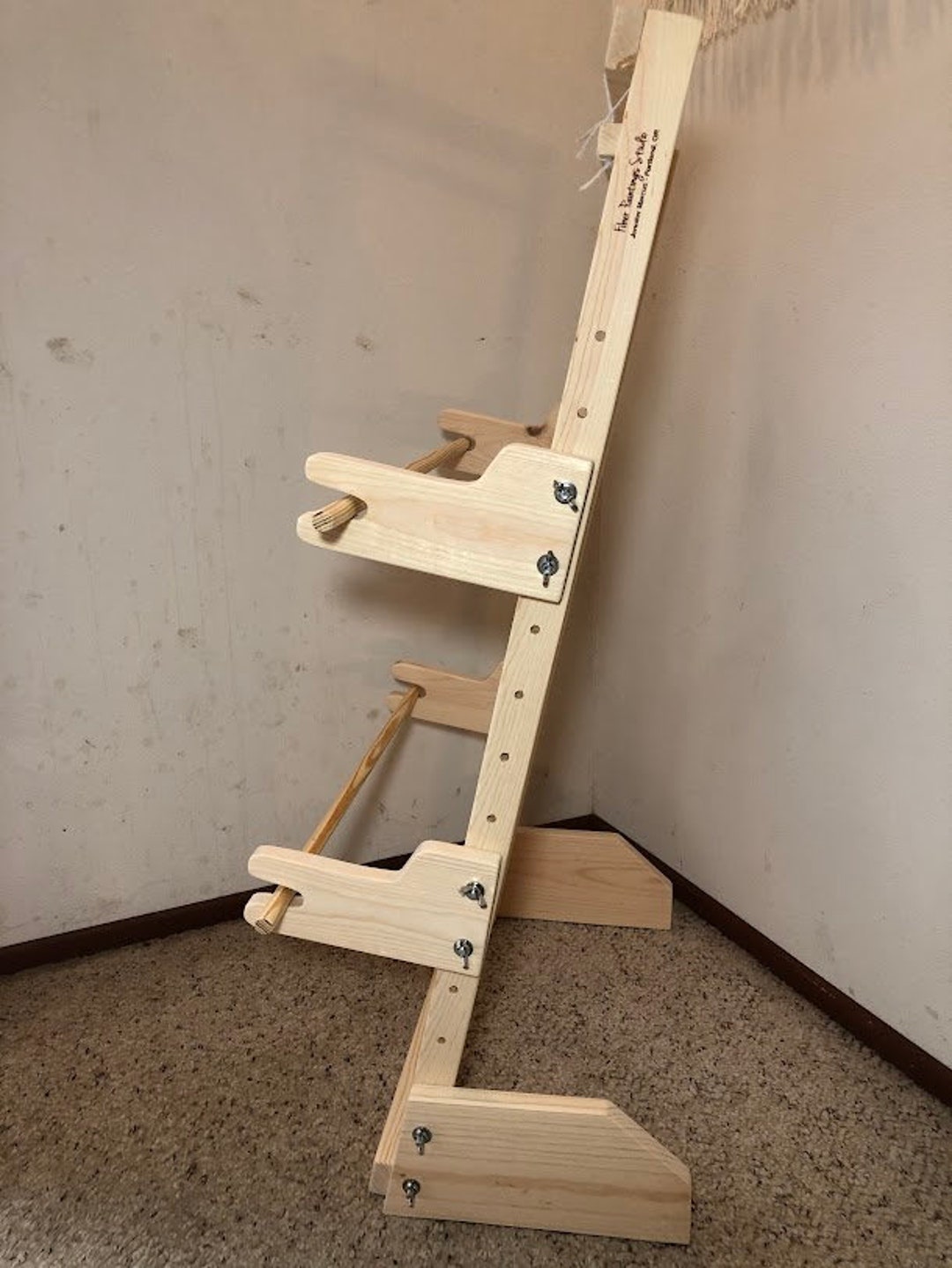 Warp Weighted Loom With 2 Sets of Heddles, Wooden Frame Loom, WWL - Etsy