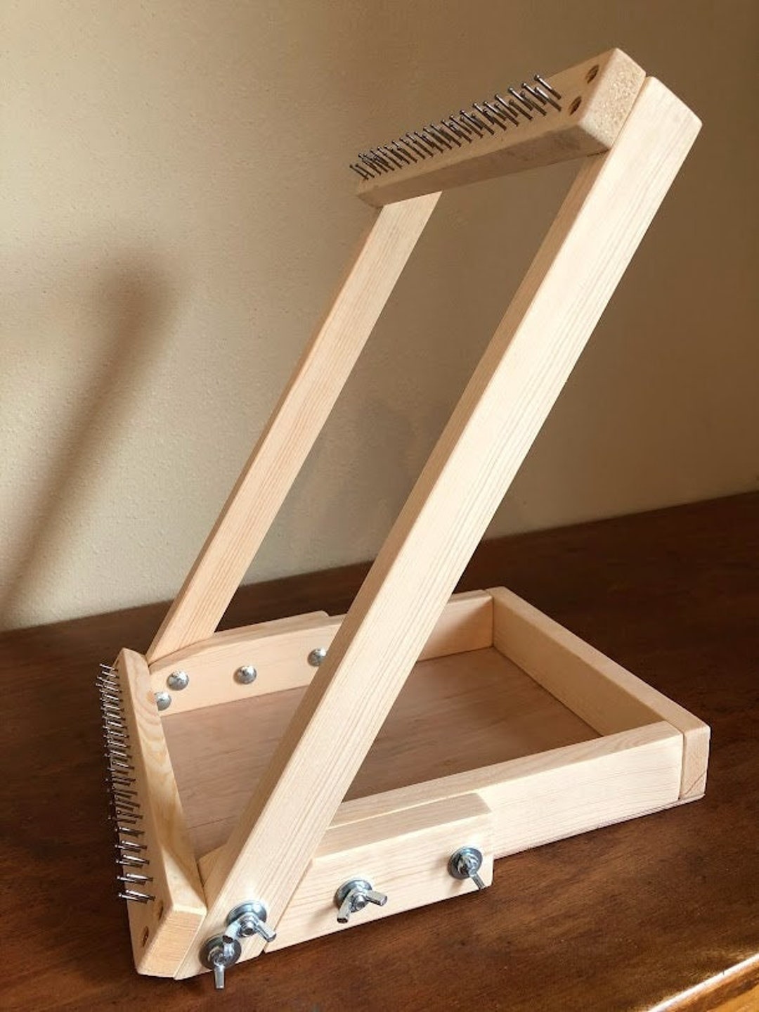 Frame Loom, Lap Loom, Table Top Loom, Wood Loom, Weaving, Do-it ...