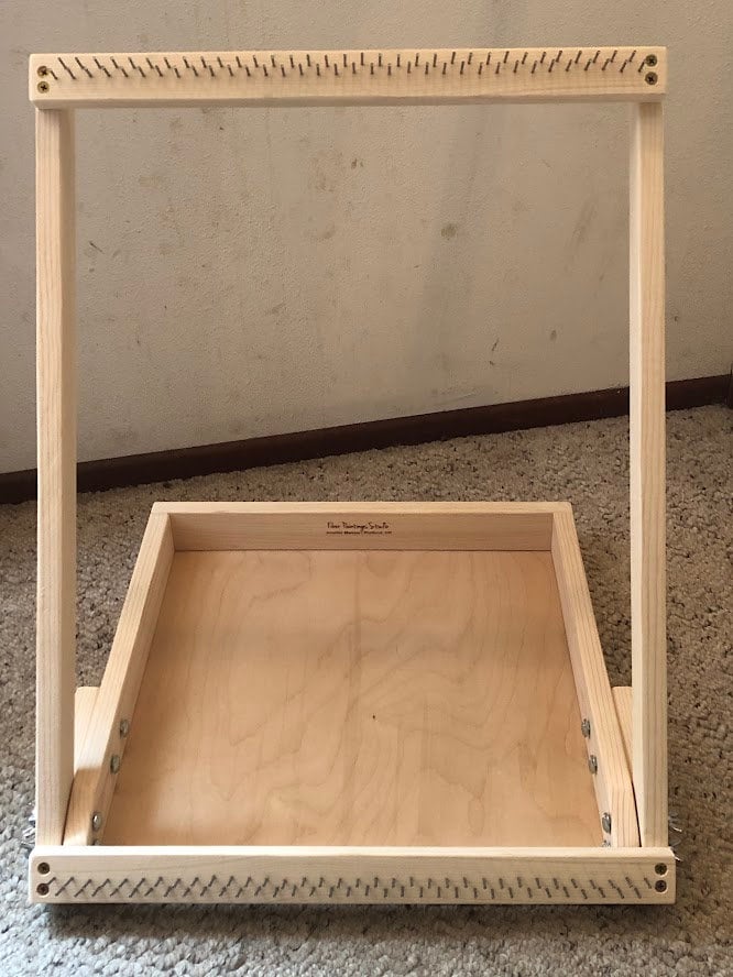 Frame Loom Wooden Table Top Loom Weaving Do-it-yourself - Etsy Canada