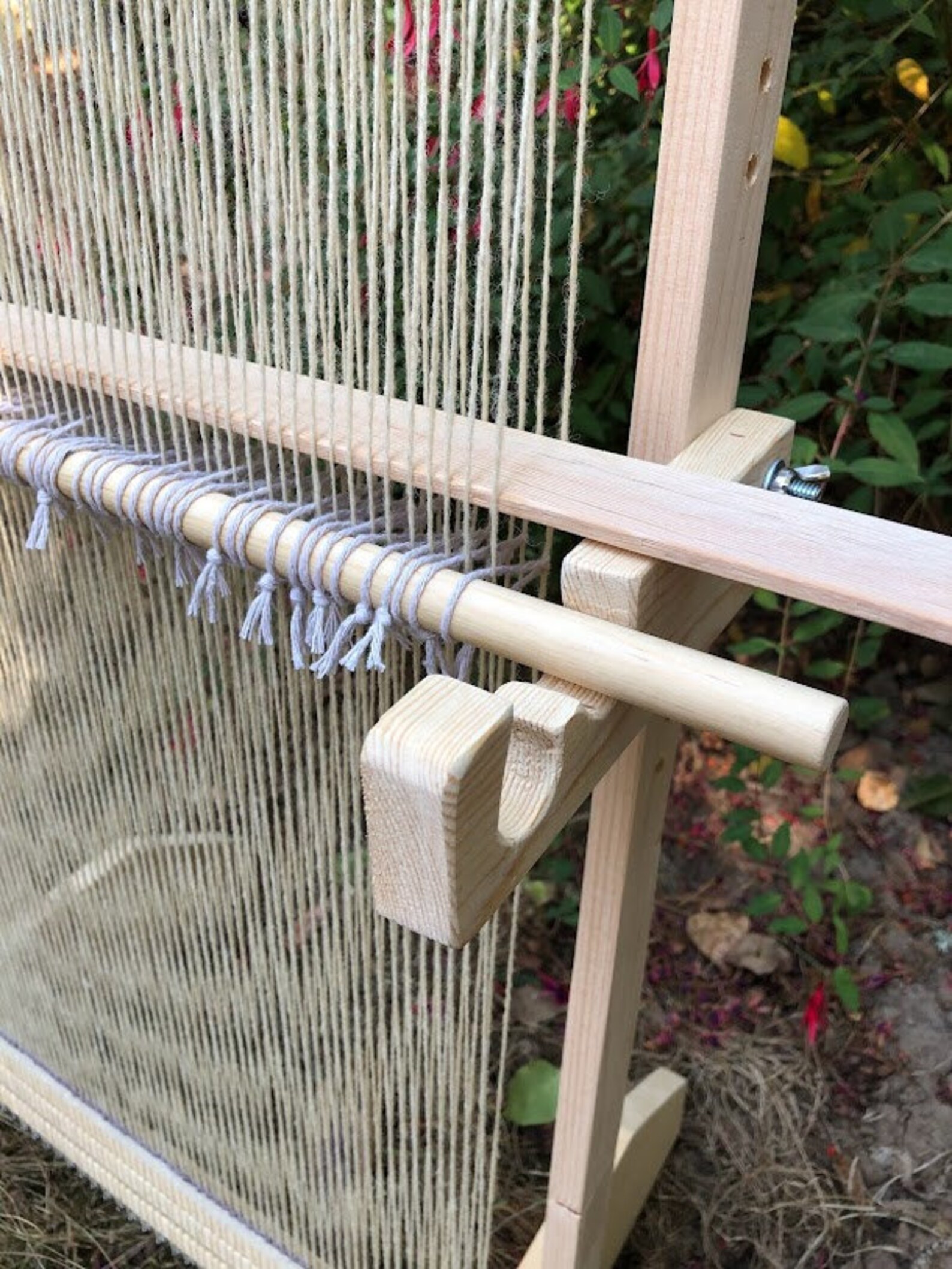 Tall Frame Loom Table or Floor Wooden Loom Tapestry - Etsy