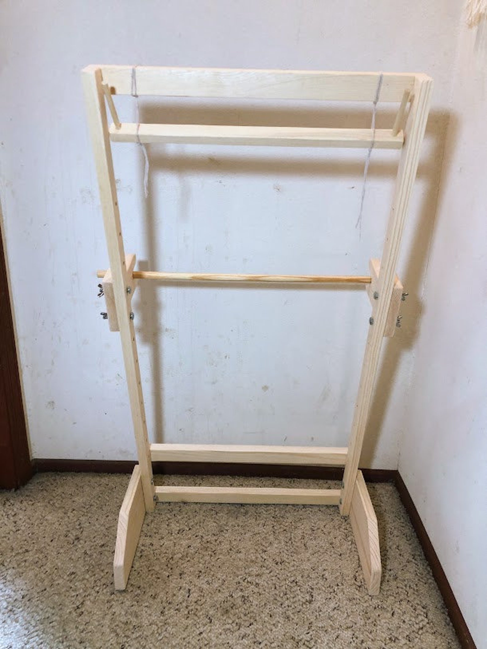 Warp Weighted Loom, Wooden Frame Loom, Weaving, Tapestry, WWL - Etsy