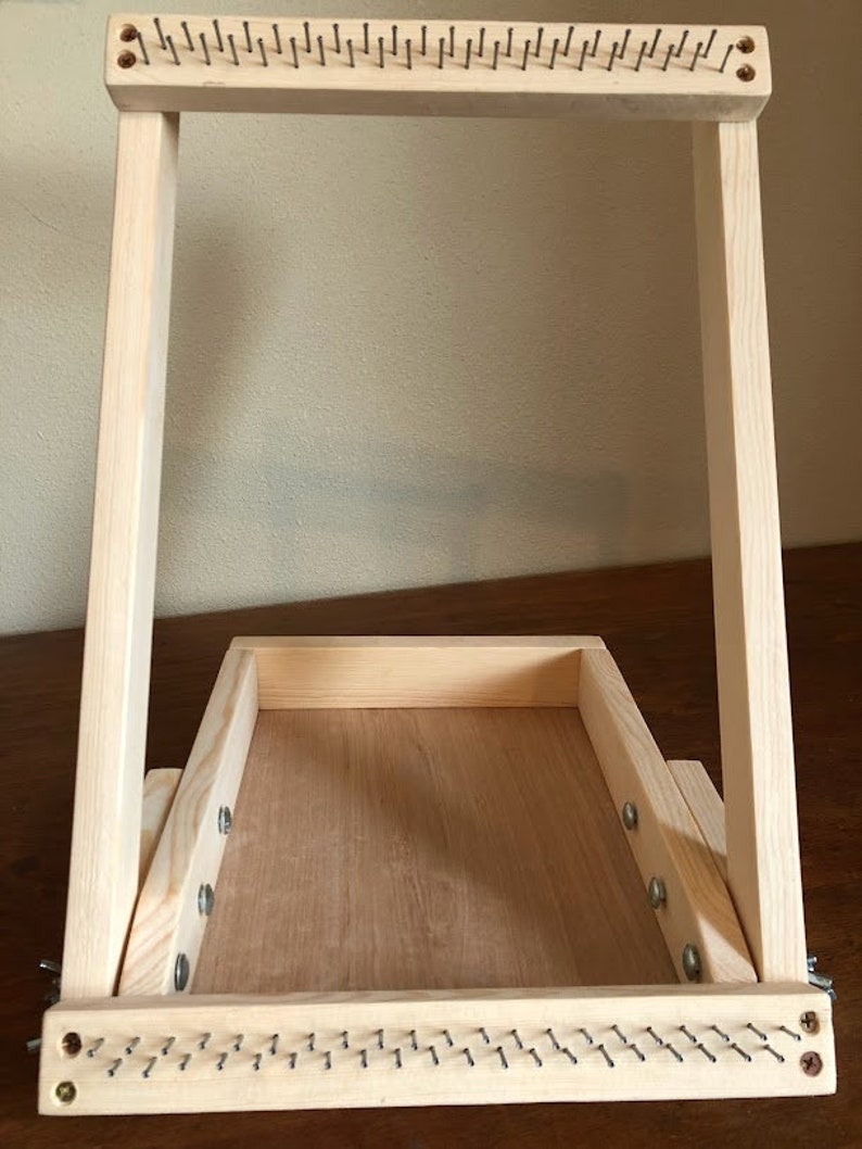 Frame Loom, Lap Loom, Table Top Loom, Wood Loom, Weaving, Do-it ...