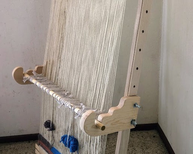 Tall Frame Loom - Table or Floor, Wooden Loom, Tapestry, Do-it-yourself ...