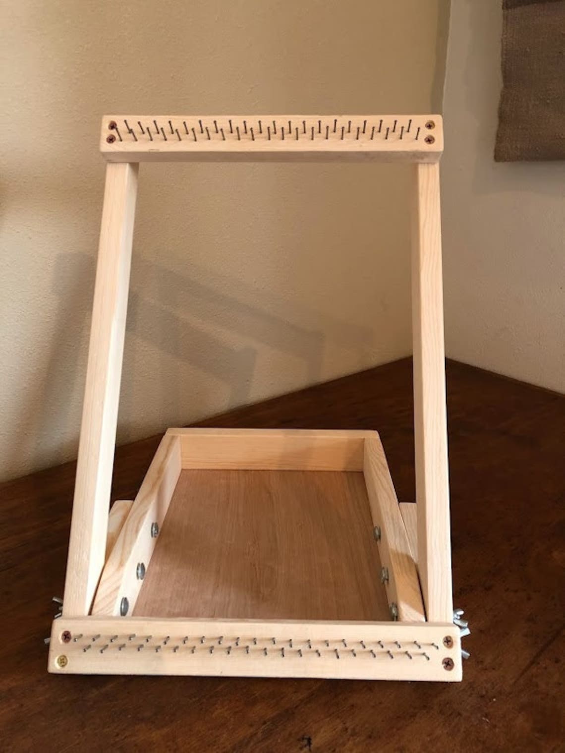 Frame Loom Lap Loom Table Top Loom Wood Loom Weaving - Etsy