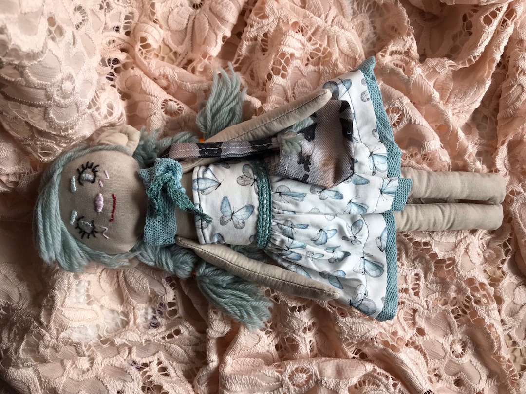 Cloth Doll Handmade Dress-up Doll With Change of Clothes to Dress Up ...