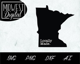 Minnesota Dxf File | Etsy