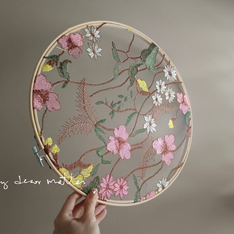 Embroidery Wall Art - Etsy