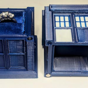 Dr. Who Inspired TARDIS Ring Box - Etsy