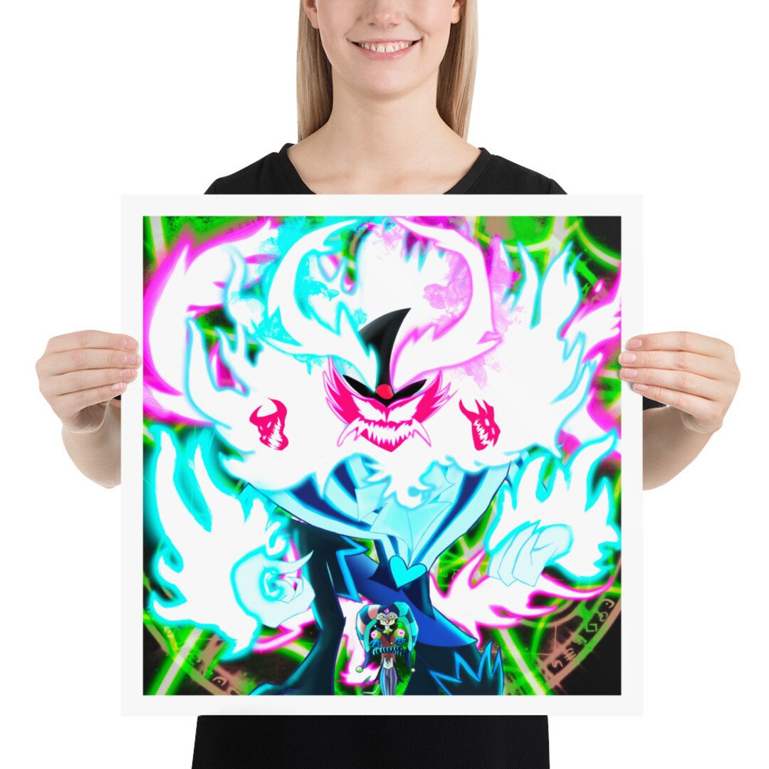 Ozzie Fizzarolli Asmodeus Demon Helluva Boss Fanart Fire Imp Jester ...