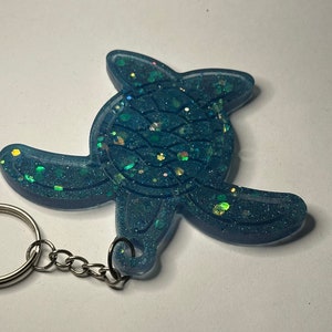 Sea Creature Oceanic Sting Ray Turtle Keychain Key Ring Manta - Etsy