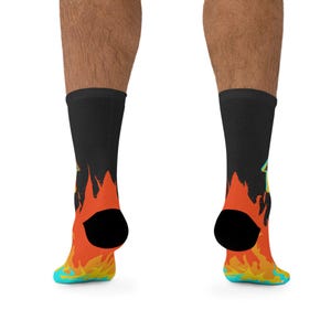 Socks, Bill Cipher Gravity Falls Eco-friendly Footwear, Triangle ...