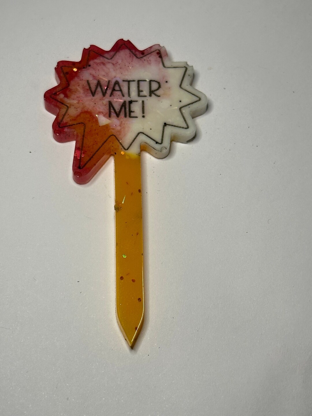 Plant Label Marker Stakes Resin Handmade Rude Sign Joke Gift Green ...