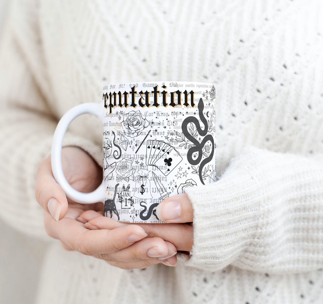 Taylor Swift Reputation Music Album Mug 15oz - Etsy